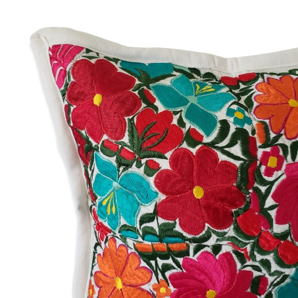 The Little Pueblo | Accents | Mexican Pillow Cover Oaxaca Handmade ...